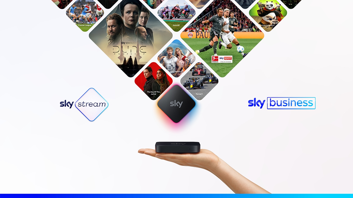 Sky Stream für die Hotellerie - Sichere dir jetzt dein Angebot