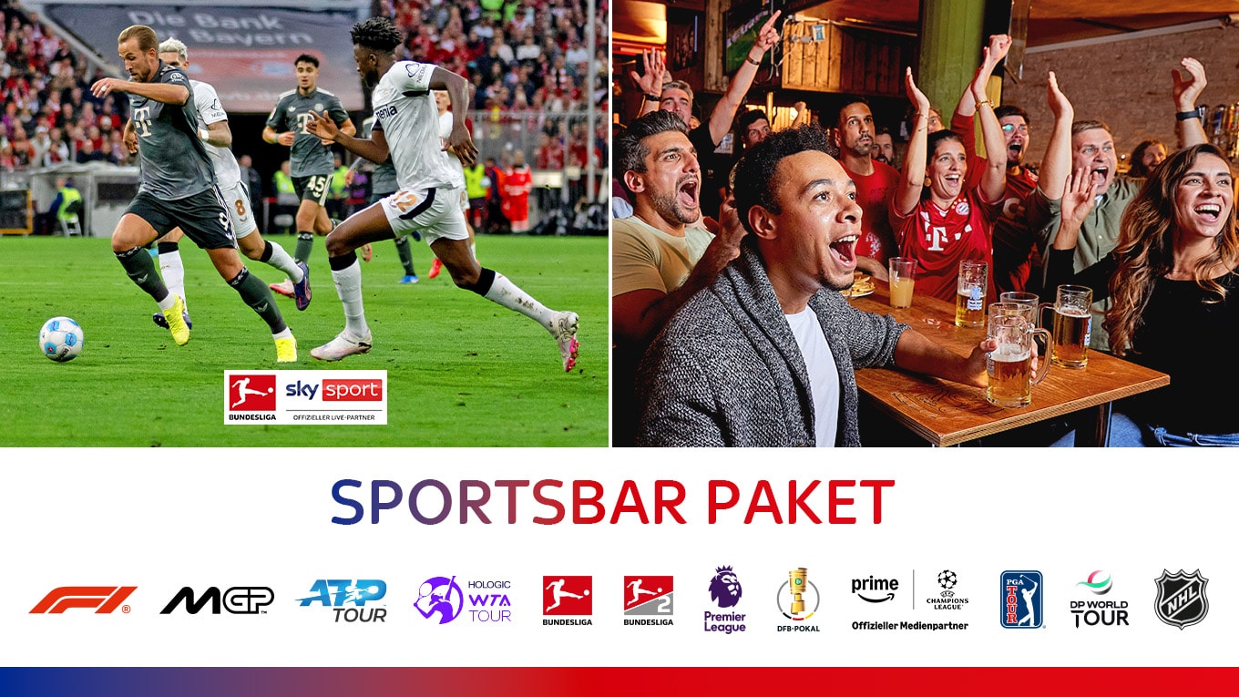 Das Sportsbar Angebot von Sky Business - Jetzt informieren